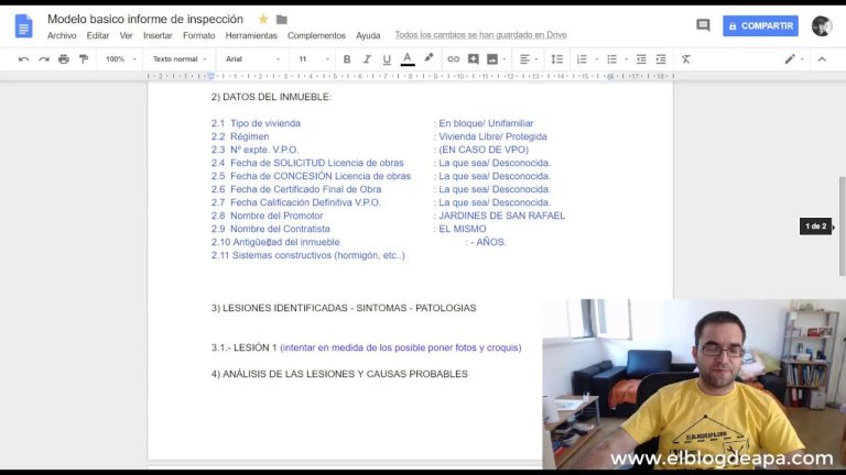 El revolucionario informe final de obra en Word para construcciones en ...